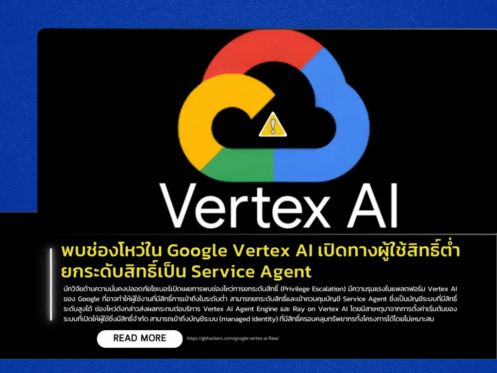 Privilege Escalation Vulnerability Discovered in Google Vertex AI Allows Low-Privilege Users to ...